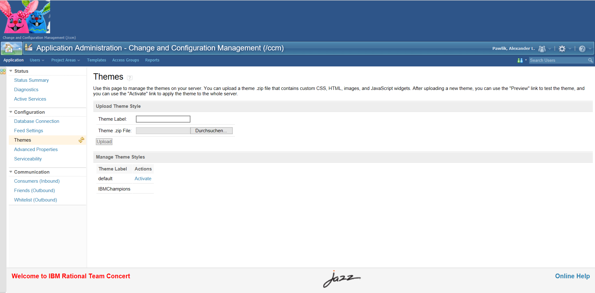 Bring your own logo to IBM Rational Team Concert – ALPs View